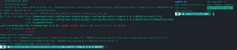 Solved Unable To Compile Obs Multi Rtmp Linux Issue