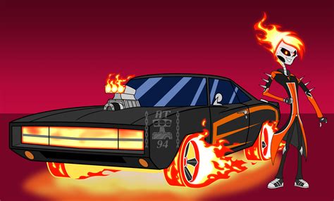 Ghost Rider Aiden S Hell Charger By Artthriller94 On Deviantart