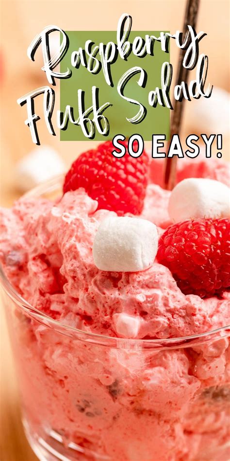 Raspberry Fluff Salad I Wash You Dry