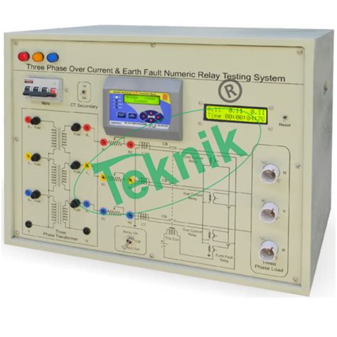 THREE PHASE OVER CURRENT EARTH FAULT NUMERIC RELAY TESTING SYSTEM