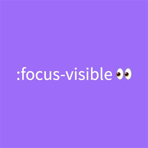 Focus Visible