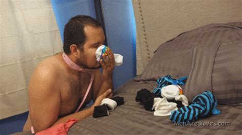 Begging To Smell Socks Men Are Slaves Clips4sale