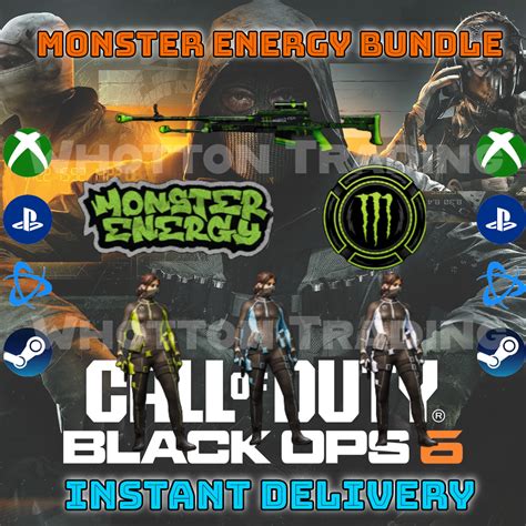 Call Of Duty Black Ops 6 Monster Energy Full Bundle Rewards Whotton