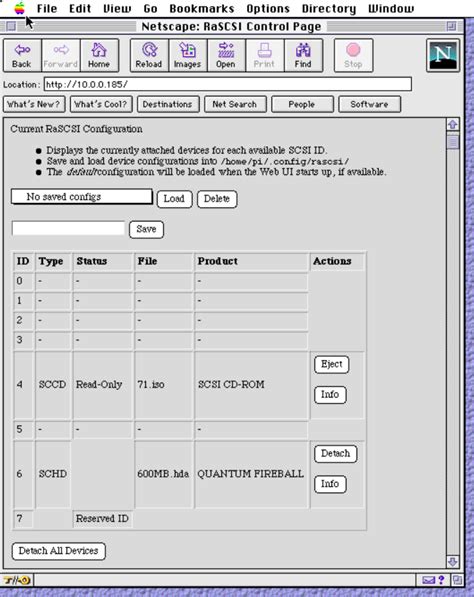 Web Interface · Piscsi Piscsi Wiki · Github
