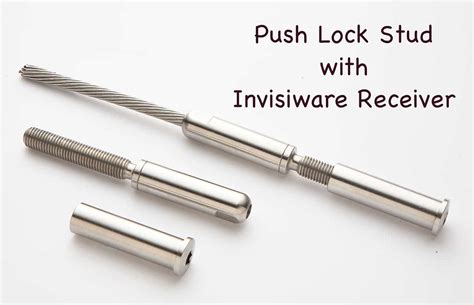 Push Lock Stud With Invisiware Receiver The Blair Corporation