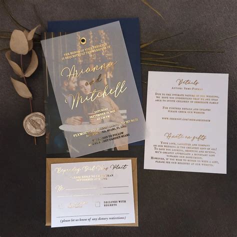 Wedding Vellum Invitation Suite Wedding Invites Xoxokristen