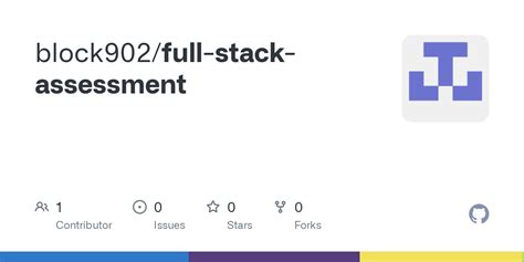 Github Block902full Stack Assessment