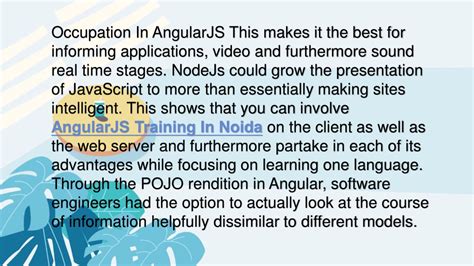 Ppt Angularjs Training Institute In Noida Powerpoint Presentation