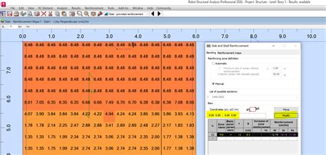 User Defined Zones Do Not Cover All Regions In Which Reinforcement Is Required While Slab