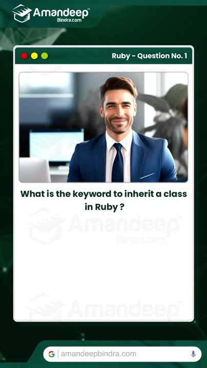 ruby mcq quiz by amandeep bindra amandeep bindra posted on the topic