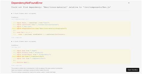 React Router Product Detail Pages Dynamic Links Forked Codesandbox