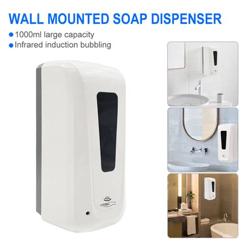 Rebrol【reday Stock】automatic Soap Dispenser Touchless Hand Soap