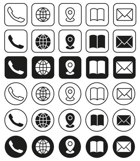 Interface Icons User Interface Icon Set Main Interface Icons 65442525 Vector Art At Vecteezy