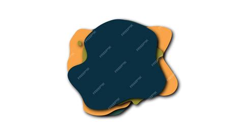 Premium Photo Liquid Isolated Shapes Of Colored Liquid In Cartoon