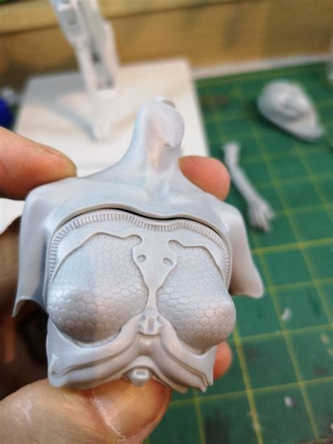 Sexy Female Robot Resin Model Unpainted Self Assembled Fantasy Etsy