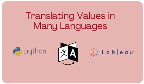 translating values to many languages in tableau desktop the data school