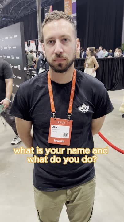 [video] Alex Blumenstein On Linkedin Last Week Collision Conf I Met Matt Mccoy Who Asked Me A