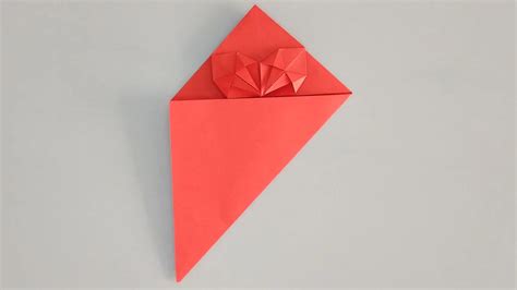 Instrucciones Para Doblar Un Corazón De Origami