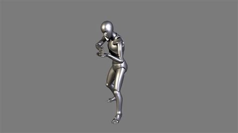pistol idle 3d model by centroid motion capture centroid [5e5f7e8