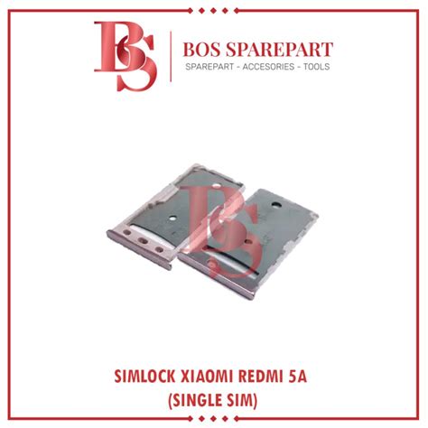 Jual SIMLOCK XIAOMI REDMI 5A SINGLE SIM SIMTRAY TEMPAT KARTU Shopee Indonesia
