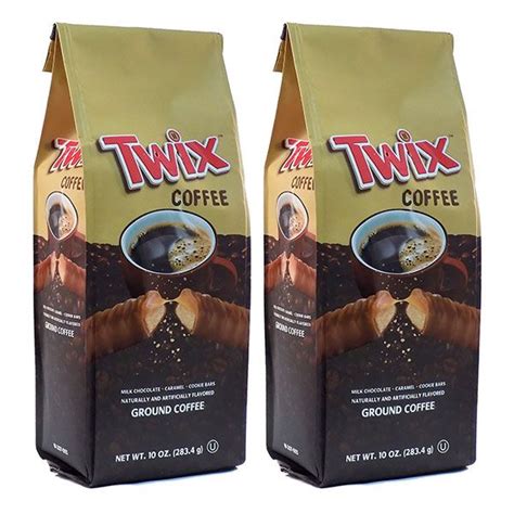 Twix Milk Chocolate Caramel And Cookie Bars Naturally And Artificially Flavored Ground Coffee