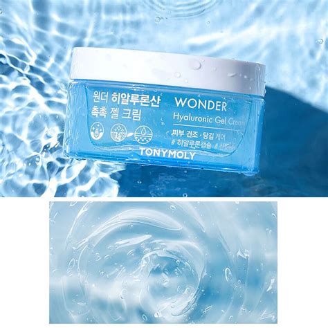 Tonymoly Wonder Hyaluronic Acid Gel Cream 300 Ml Perfume Box