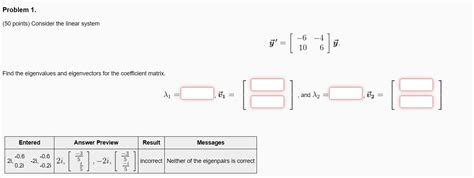 solved problem 1 50 ﻿points ﻿consider the linear