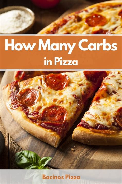 How Many Carbs In Pizza Chart