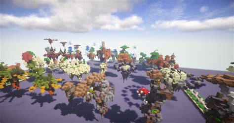 38 Skyblock Starter Islands Minecraft Map
