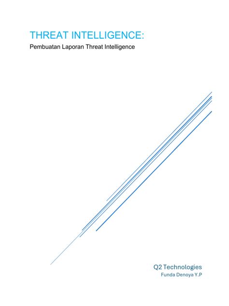 Sop Threat Intelligence Pdf