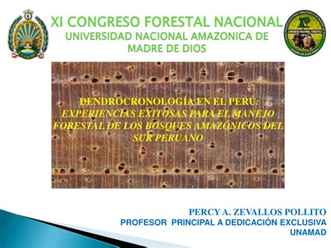 PDF DENDROCRONOLOGÍA EN EL PERÚ EXPERIENCIAS EXITOSAS PARA EL MANEJO