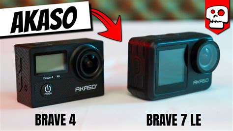 Akaso Brave 4 y 7 LE Unboxing y Análisis completo La mejor