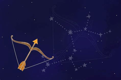 Premium Vector Sagittarius Astrological Sign Design Vector