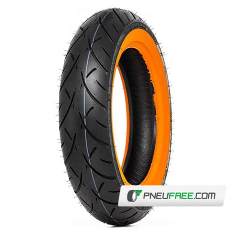 PNEU H ME MARATHON ULTRA FAIXA LARANJA DIANTEIRO METZELER Pneufree