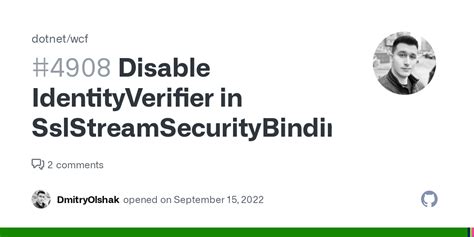 Disable Identityverifier In Sslstreamsecuritybindingelement · Issue