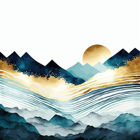 Premium Vector Abstract Watercolor Background Vector Handdrawn Illustration Isolated On White