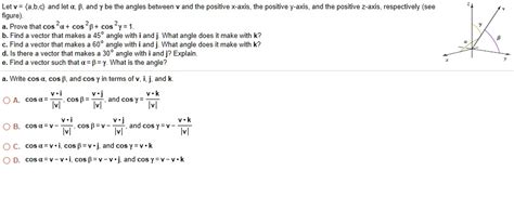 Solved Let V A B C And Let Î¸ Ï† And Ïˆ Be The Angles Between