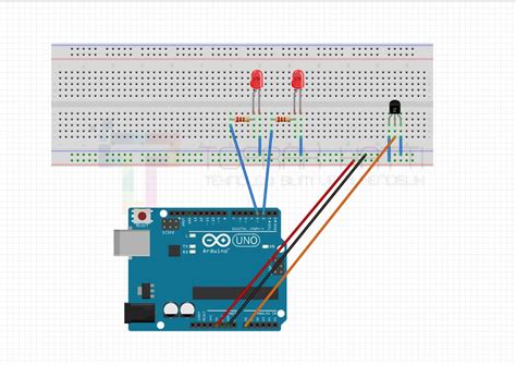 Arduino İle Lm35 Kullanarak Led Yakma Toprak Hattı