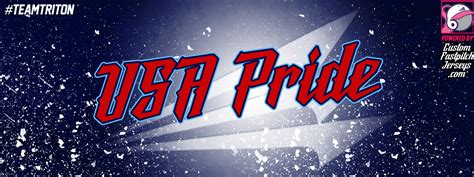 Usa Pride Softball Custom Pinstripe Jerseys