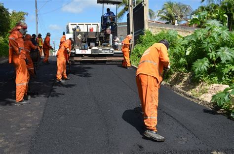 Prefeitura Segue Com Obras De Pavimentação Alagoinhas Hoje