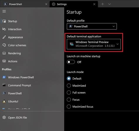 Windows 10命令行应用现可默认使用Terminal打开 Microsoft 微软 cnBeta