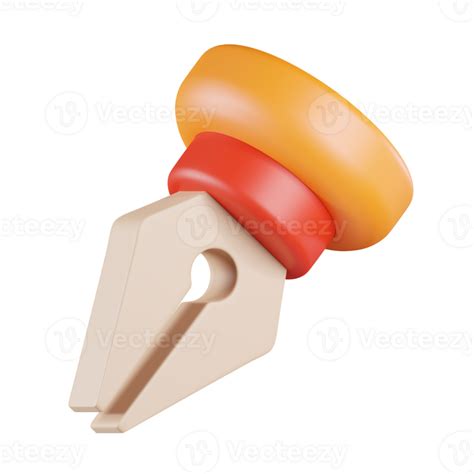 Pen Nib 3d Icon 58303639 Png