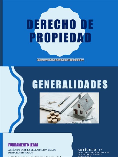Derecho De Propiedad Pdf Propiedad Dominio Eminente