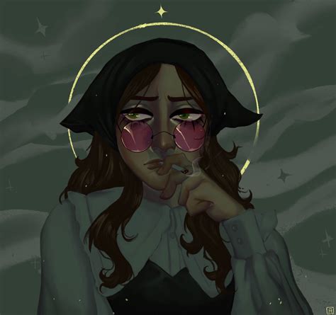 Иллюстрация Автопортрет в стиле 2d компьютерная графика персонажи