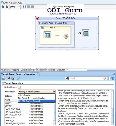 Oracle Gurus Odi Filter Transformation 3