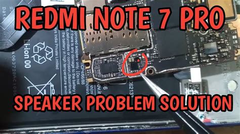 REDMI NOTE 7 PRO SPEAKER PROBLEM SOLUTION BY BABA MOBILE SERVICE YouTube