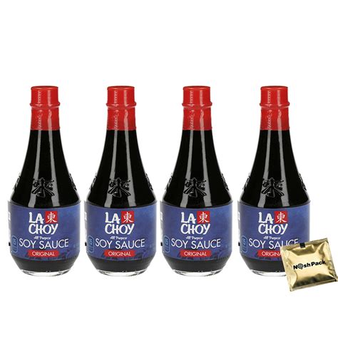 Buy Nosh Packlay Choy Soy Sauce 10 Oz Gluten Free Soy Sauce Asian