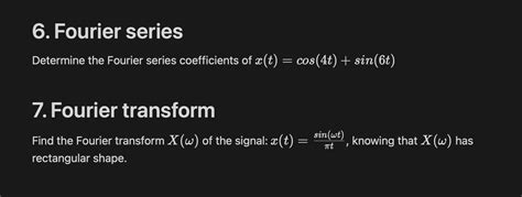 Solved Determine The Fourier Series Coefficients Of