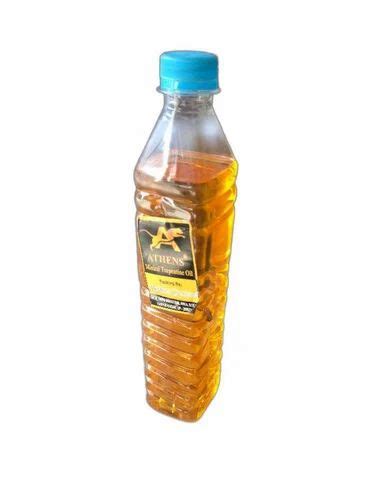 500ml Athens Turpentine Oil Grade Standard Chemical Grade Packaging