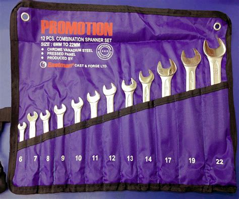Combination Spanner Set 12pcs Perfect Oasis Metals Llc